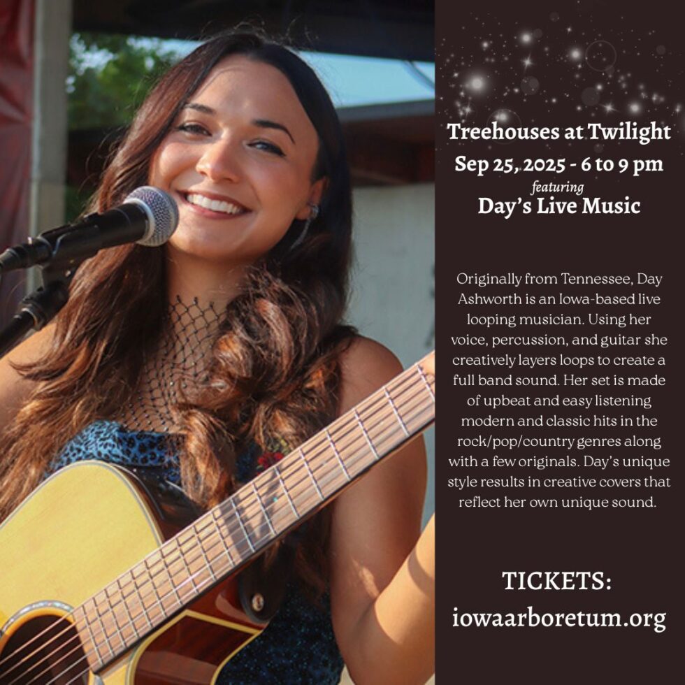 Treehouses at Twilight – Harvest Hootenanny|Iowa Arboretum & Gardens